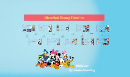 Historical Disney Timeline by Jessica Clare on Prezi