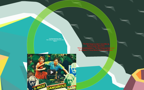 "The Most Dangerous Game" by Candace Minor on Prezi