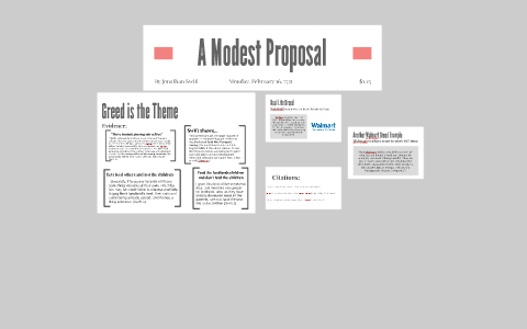 A Modest Proposal by Kassidy M on Prezi