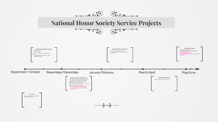 NHS service project timeline by Maya Workowski on Prezi