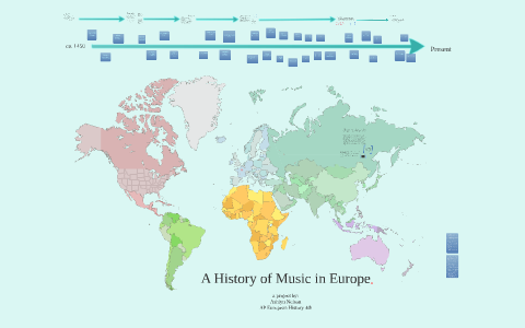 A History of Music in Europe by ashlyn nelson