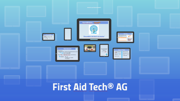 First Aid Tech AG by Jenny Shaw