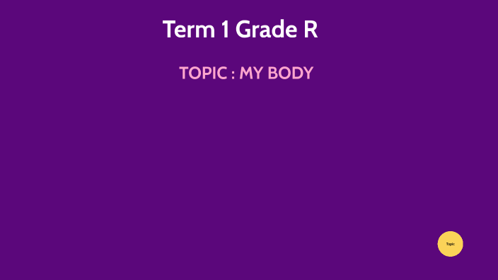 Term 1 Grade R by Rachel Dlamini on Prezi