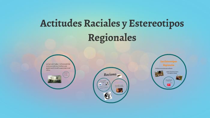 Actitudes Raciales y Estereotipos Regionales by miluka gomez on Prezi
