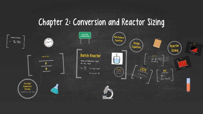 Chapter 2: Conversion and Reactor Sizing by Keane Lim