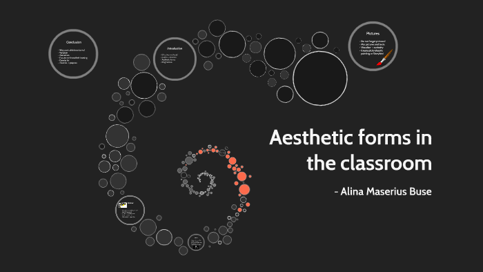 Aesthetic forms in the classroom by Alina Maserius Buse