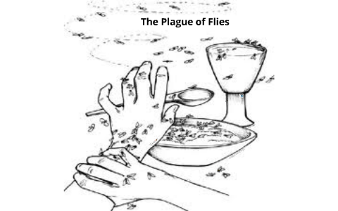 Flies Plague Plagues Sketch Coloring Page