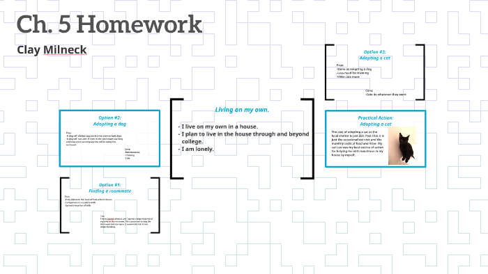 Ch. 5 Homework by Clay Milneck on Prezi