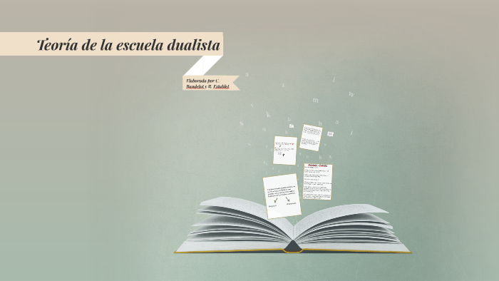 Teoría de la escuela dualista by Melisa Dorelo Cabrera on Prezi