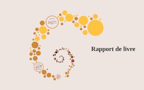 Rapport de livre by Myriam Landry