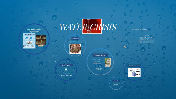 Why is clean water important? by Aurora I on Prezi