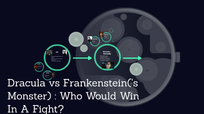 Dracula vs Frankenstein('s Monster) : Who Would Win In A Fig by Tristan ...