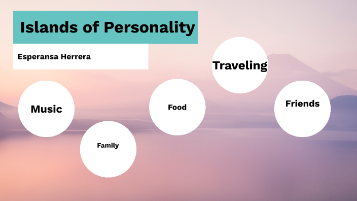 Islands of Personality by Esperansa Herrera on Prezi