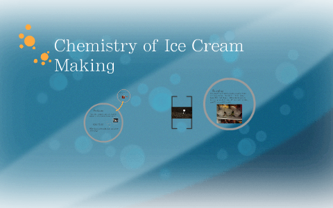 Chemistry of Ice Cream Making-Lowering the Freezing Point of by Jackie ...