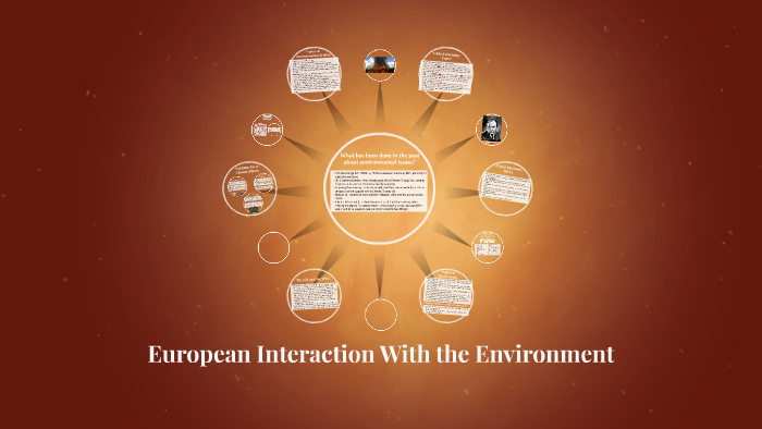 European interaction with the environment by Molly Kamide