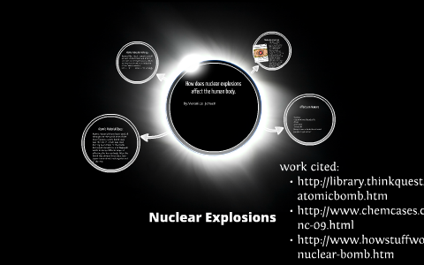How does nuclear explosions affect the human body. by Vern Jensen