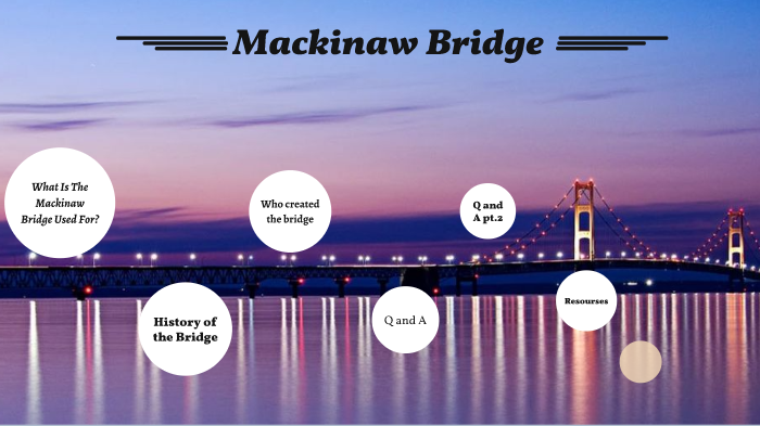 Mackinaw Bridge:)) by mandi anne livingston on Prezi