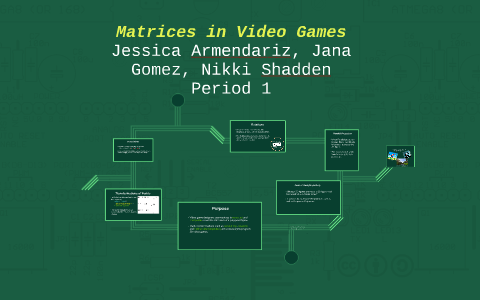 Matrices in Video Games by Nikki Shadden on Prezi
