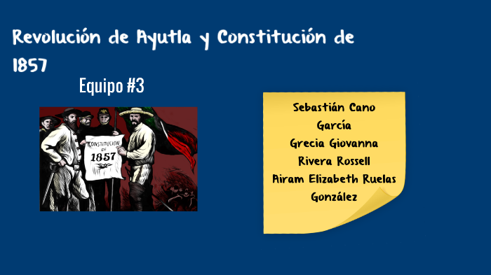 Revolución de Ayutla y Constitución de 1857 by Airam Ruelas on Prezi