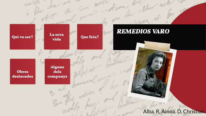 Remedios Varo by Christian Alonso Alomar on Prezi