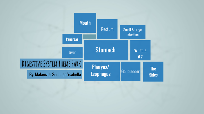 Digestive System Theme Park Project by Ysabella Whalen on Prezi