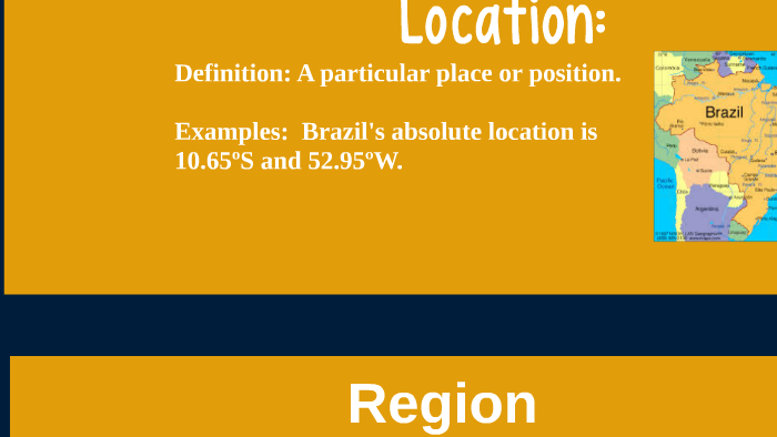 5 themes of geography Brazil by Priya Vayani on Prezi