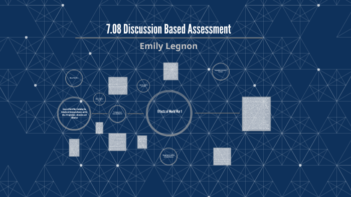 7.08 Discussion Based Assesment by emily legnon on Prezi