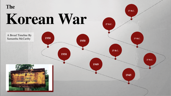 The Korean War : A Broad Timeline by Samantha McCarthy on Prezi