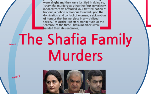 The Shafia Family Murders by Derissa Leung on Prezi