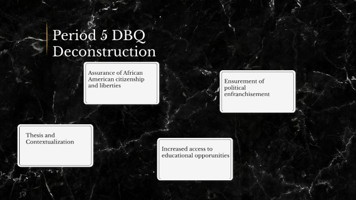 APUSH: Period 5 DBQ Deconstruction by Ayva Book on Prezi
