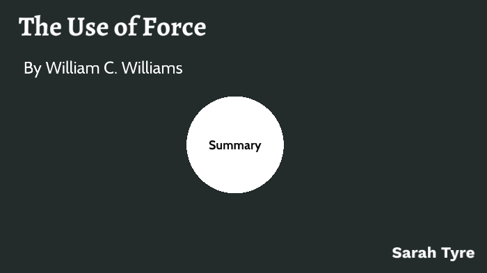 The Use of Force by Sarah Tyre on Prezi