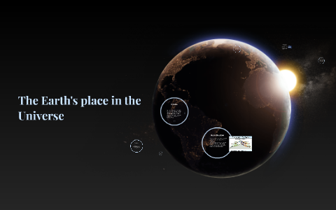 The Earth's place in the Universe by Alex Kowalski
