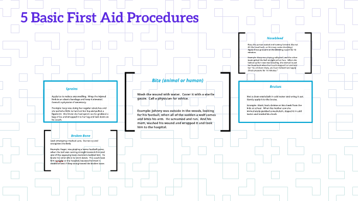 5 Basic First Aid Procedures by Topanga Pomeroy on Prezi