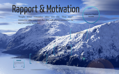 Rapport and Motivation (Teens) by Elvin Santana on Prezi