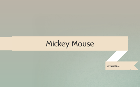 Mickey Mouse by on Prezi