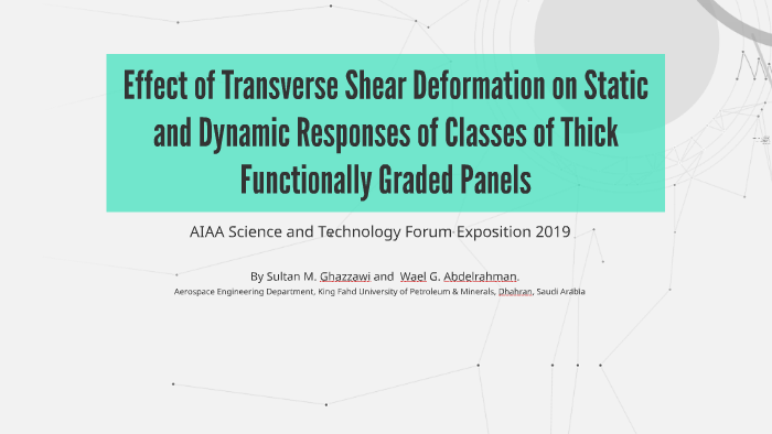 Effect of Transverse Shear Deformation on Static and Dynamic by gogiiiu ...