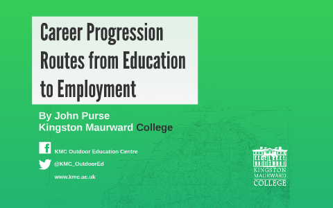 Career Progression Routes from Education to Employment by Tom Reynolds
