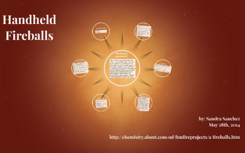Handheld Fireballs by Sandra Sanchez on Prezi