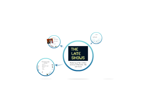 Marketing The Late Shows by Emma Pybus on Prezi