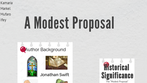 Modest Proposal Infographic by Mufaro Chiduza on Prezi Design