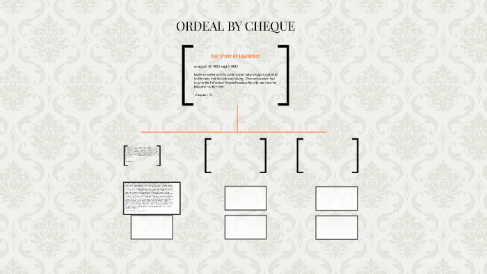 ORDEAL BY CHEQUE by lex miller on Prezi