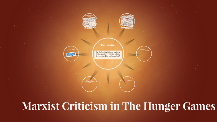 Marxist Criticism in Hunger Games by maddi Daane on Prezi
