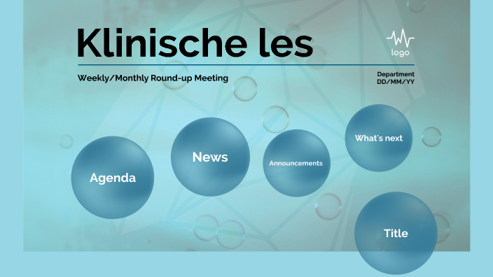 Klinische les by Danielle Lankamp on Prezi