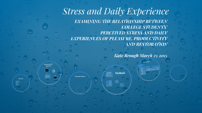 Stress and Daily Experience by Kate Brough on Prezi