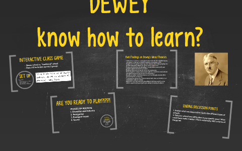 DEWEY know how to learn? by Julia Provost on Prezi