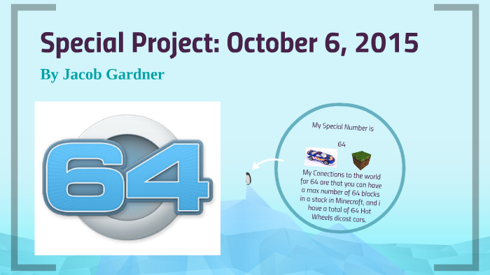 Special Number Project by Jacob Gardner on Prezi