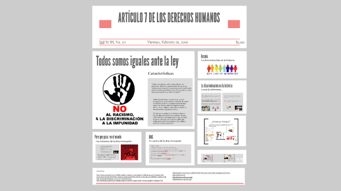 ARTICULO 7 DE LOS DERECHOS HUMANOS by oscar fernandez on Prezi