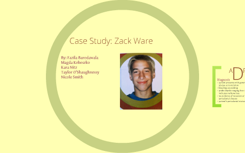 Case Study: Zack Ware by Nicole Smith on Prezi