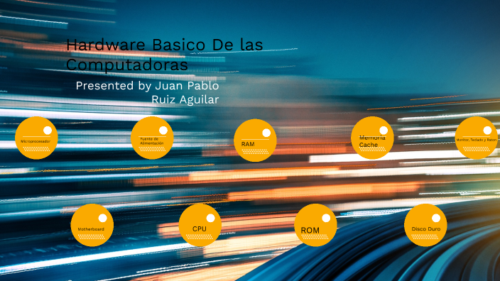 Hardware Basico de las Computadoras by Juan Pablo Ruiz Aguilar on Prezi