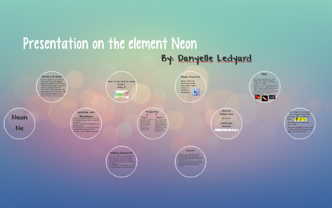 Presentation on the element Neon by Danyelle Ledyard on Prezi